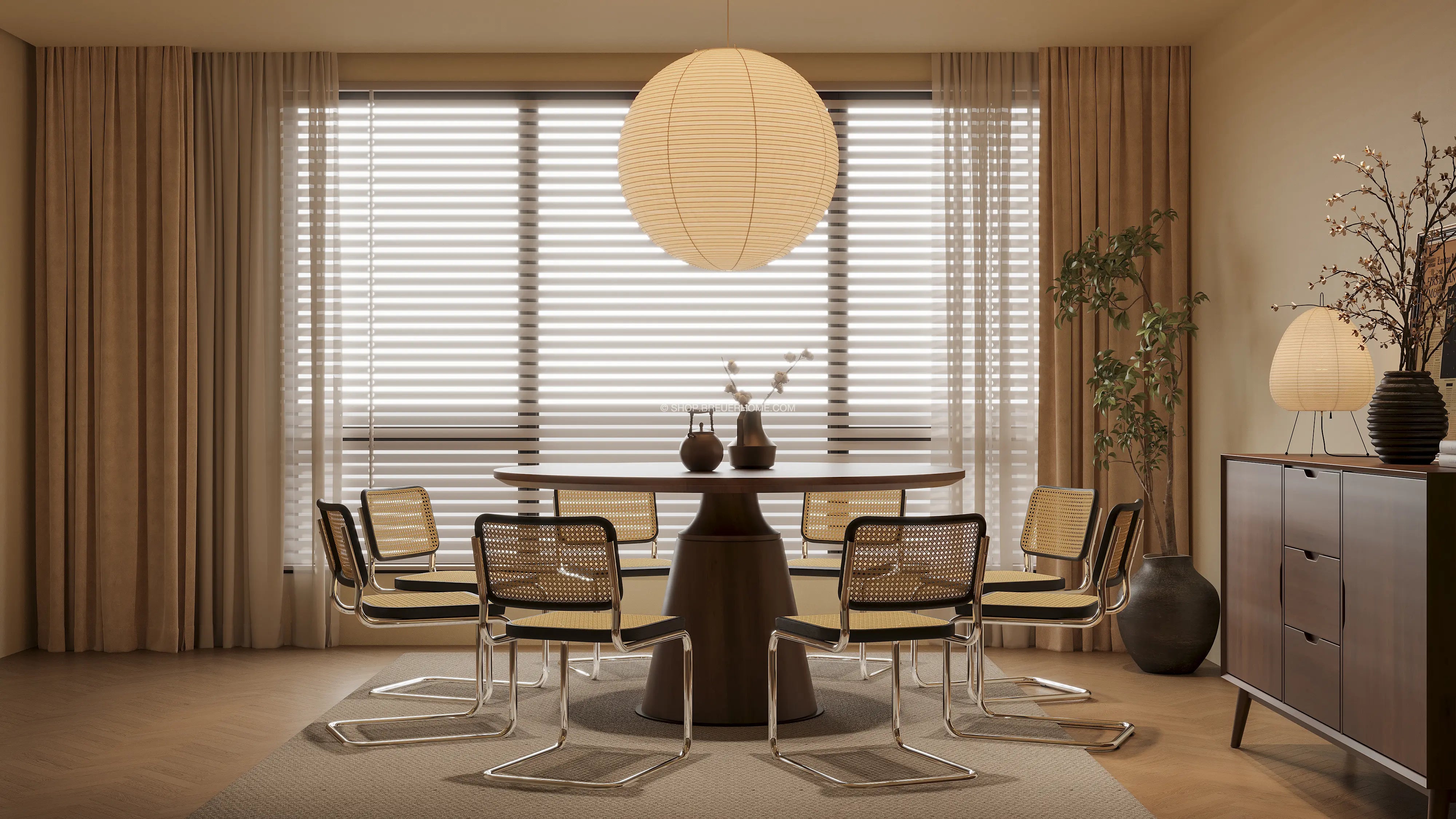 How to Create a Japandi Zen Retreat: Styling Marcel Breuer Cesca Cane ...